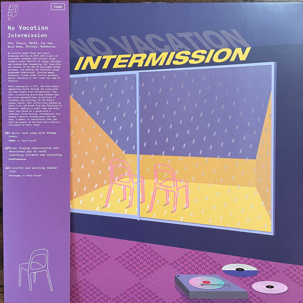 No Vacation - Intermission (Pink + Yellow Vinyl) – flowrecords